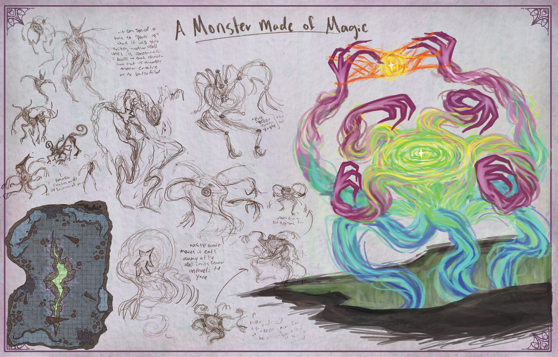 ArtStation - Magic on the Mountain