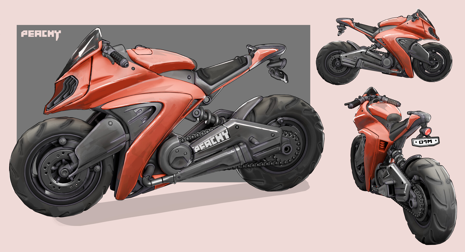 ArtStation - Very Fast Bike