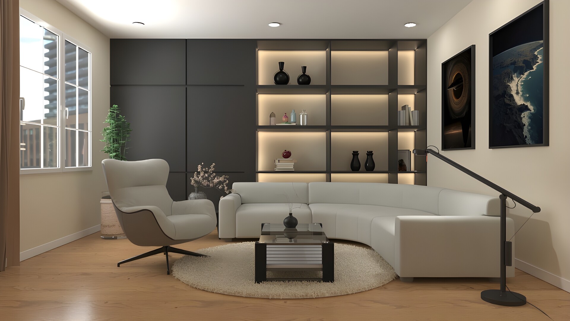 ArtStation - Elegance in Neutral Tones