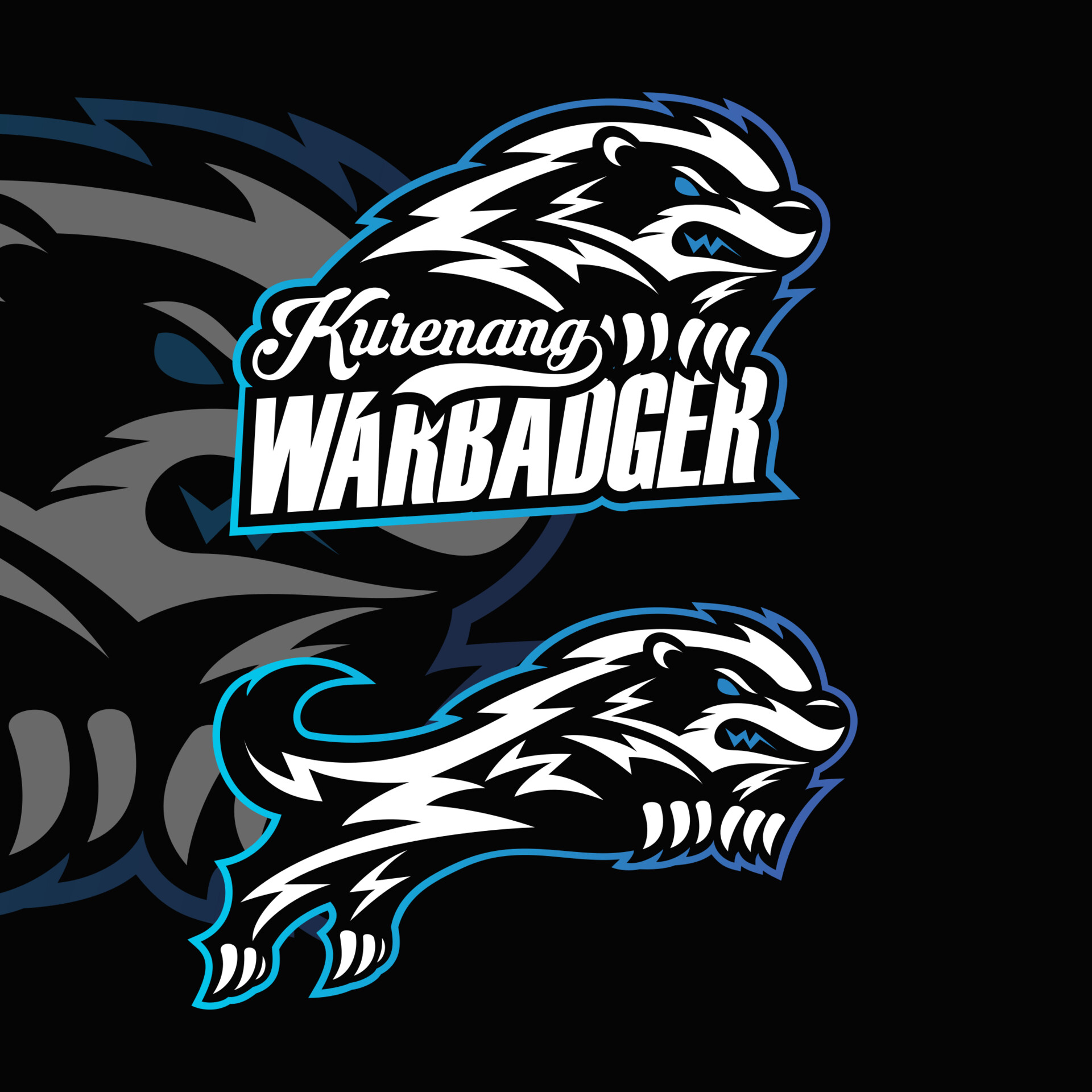 ArtStation - Logo Design for KuRenang War Badger