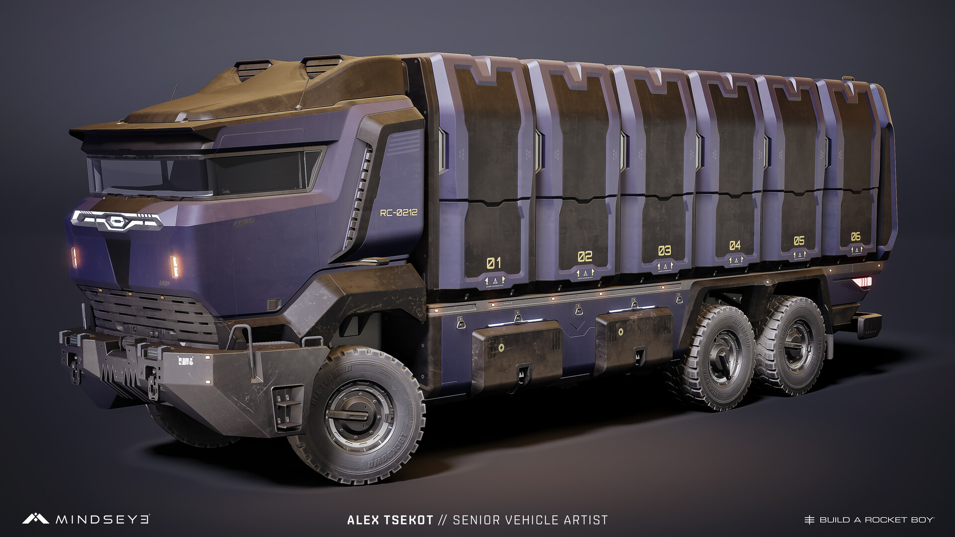 Alex Tsekot Portfolio - Mindseye - Axon 4880 - Robot Carrier