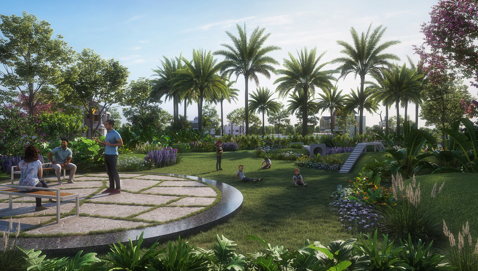 ArtStation - Landscape amenities Render