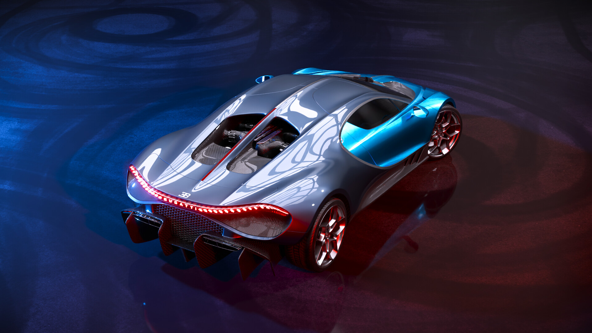 ArtStation - 3D Bugatti_Tourbillon_2027_Rigged || Full Modeling ...