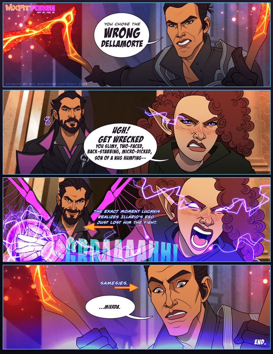 MxfitForge: Art by Mel B - Rookanis FanComics Vol 1