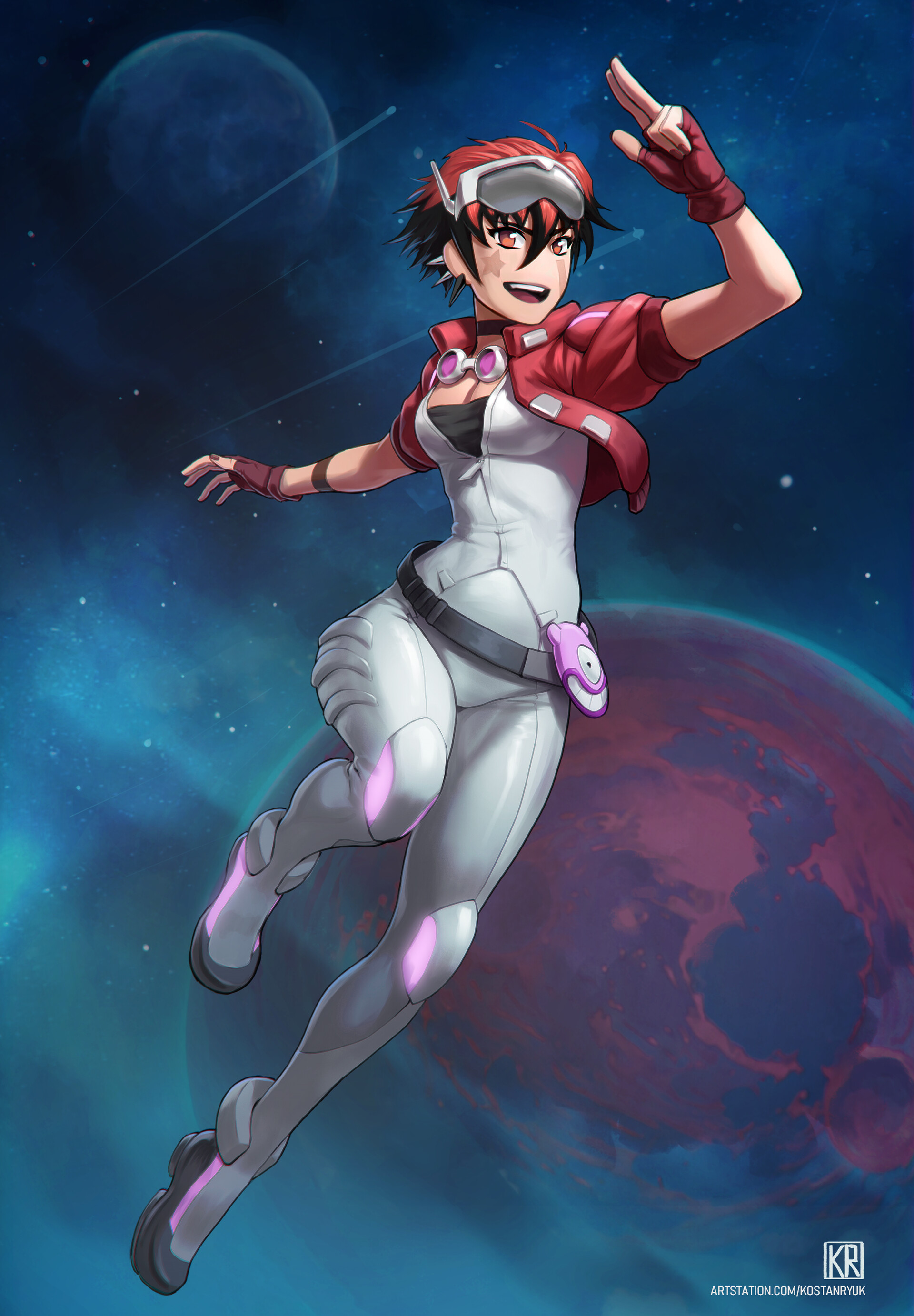 ArtStation - Molly - Oban Star-Racers fanart