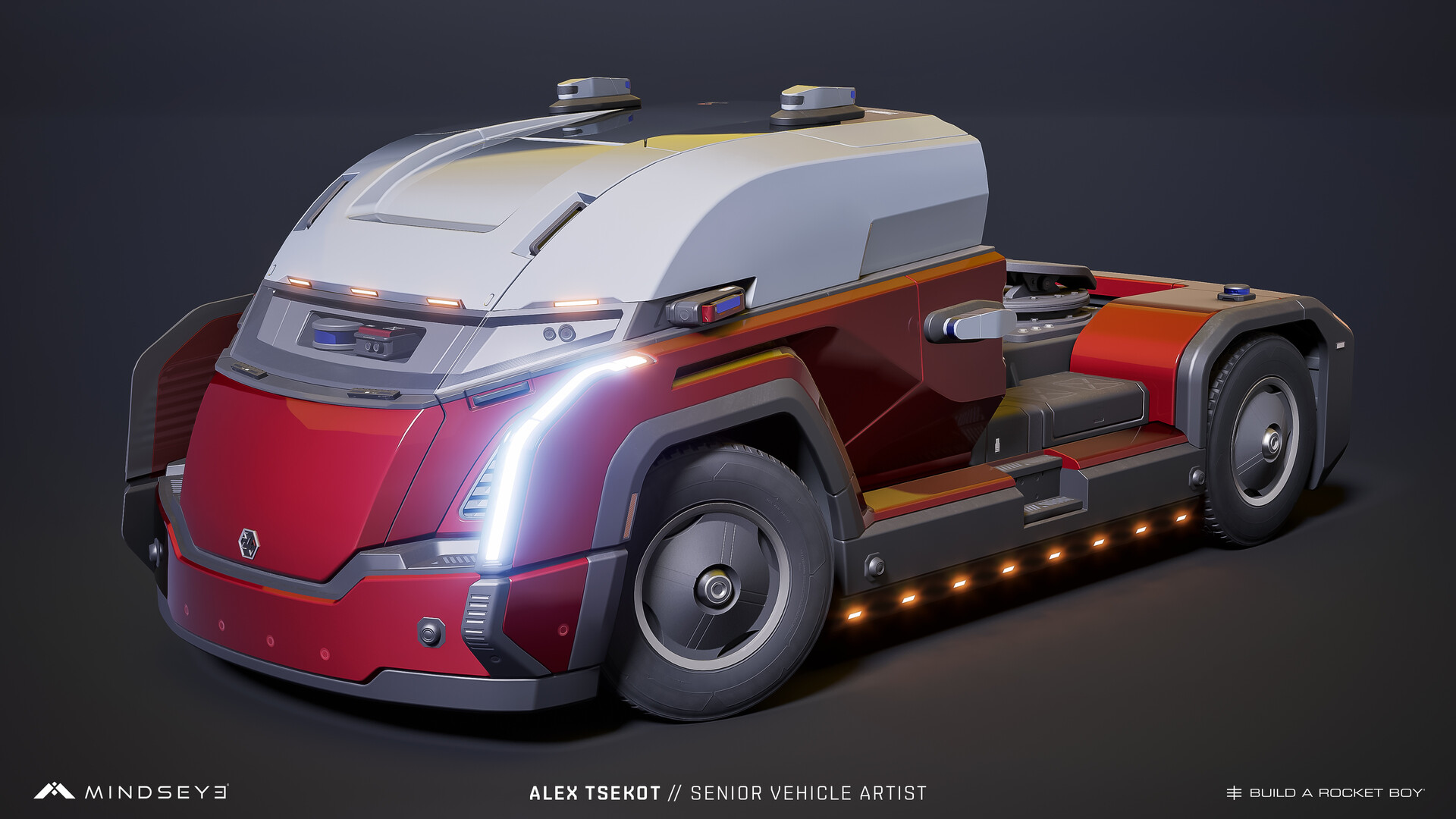 Alex Tsekot Portfolio - Mindseye - Silva Driverless Truck