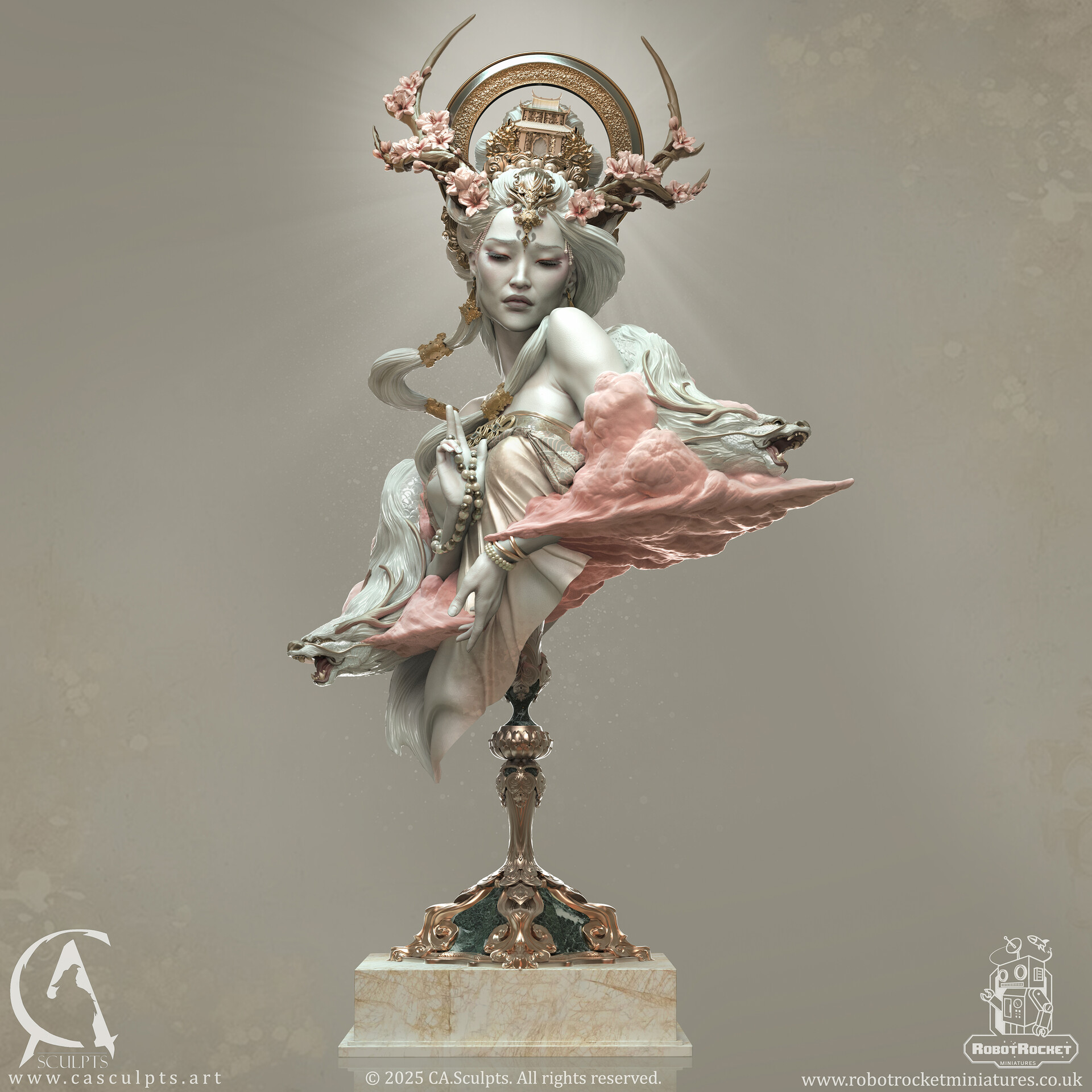 ArtStation - Yuheng, Keeper of the Celestial Axis.