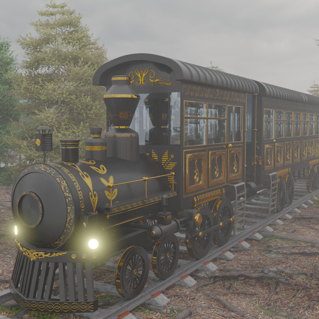 ArtStation - Fairy train