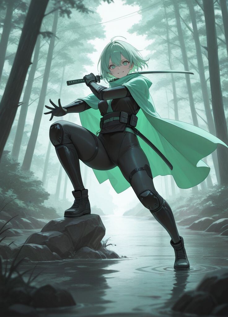 4K Anime Reference Art for Artists and Enthusiasts - 525 Neon Shadow ...