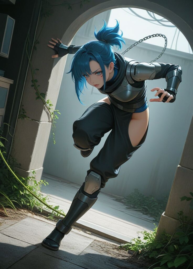 4K Anime Reference Art for Artists and Enthusiasts - 525 Neon Shadow ...