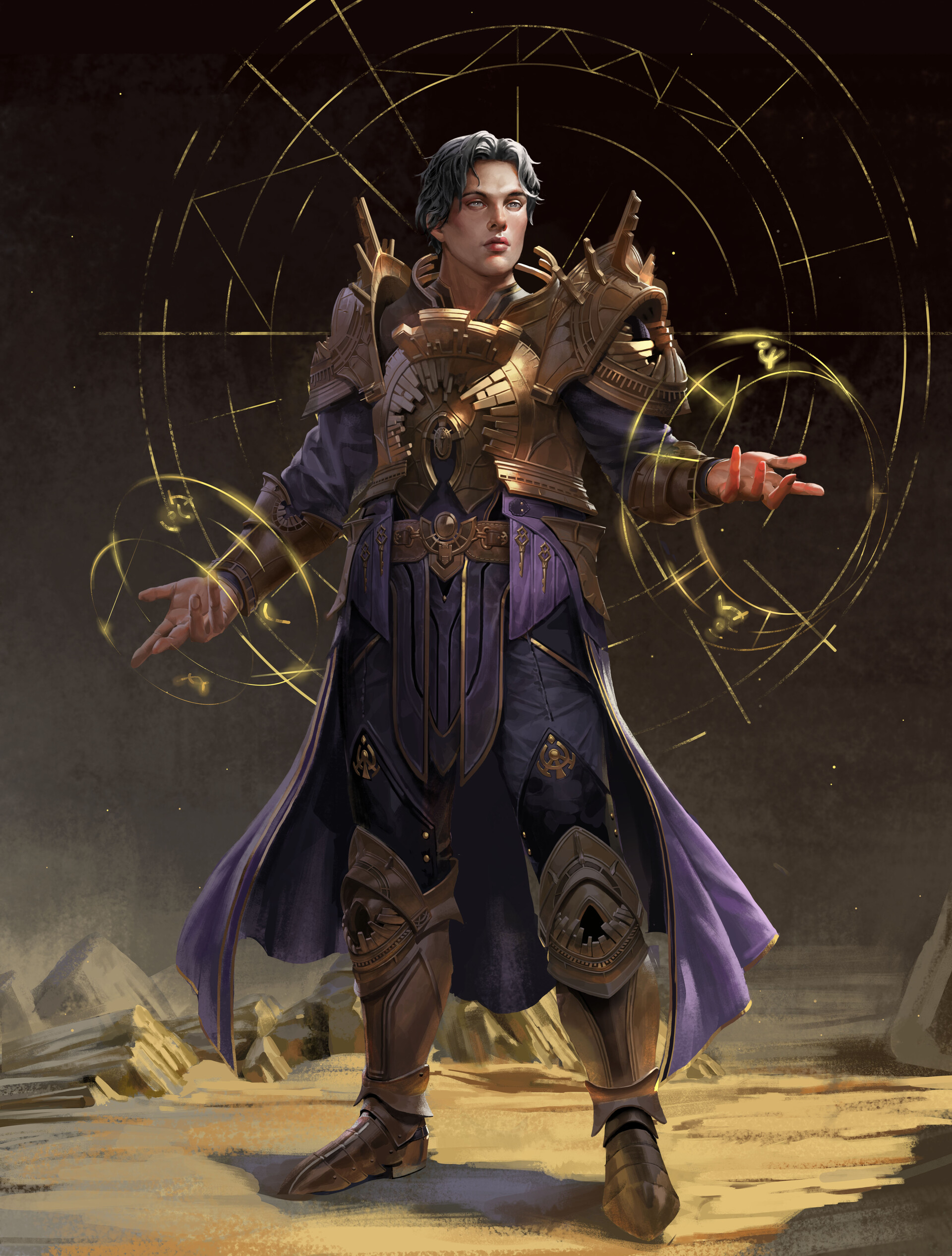 ArtStation - dimensional mage