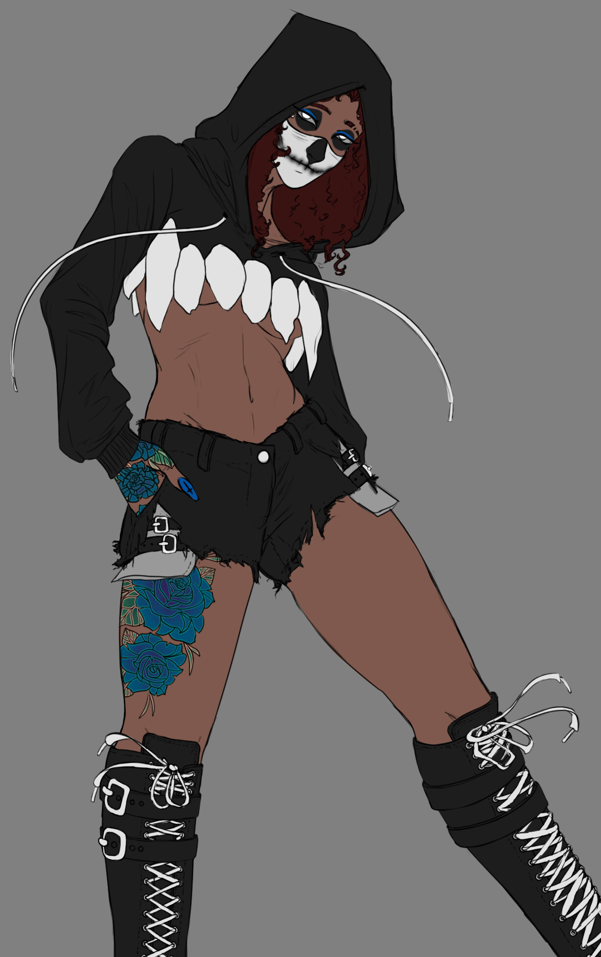 ArtStation - Rough Concept; Rox's Casual Wear