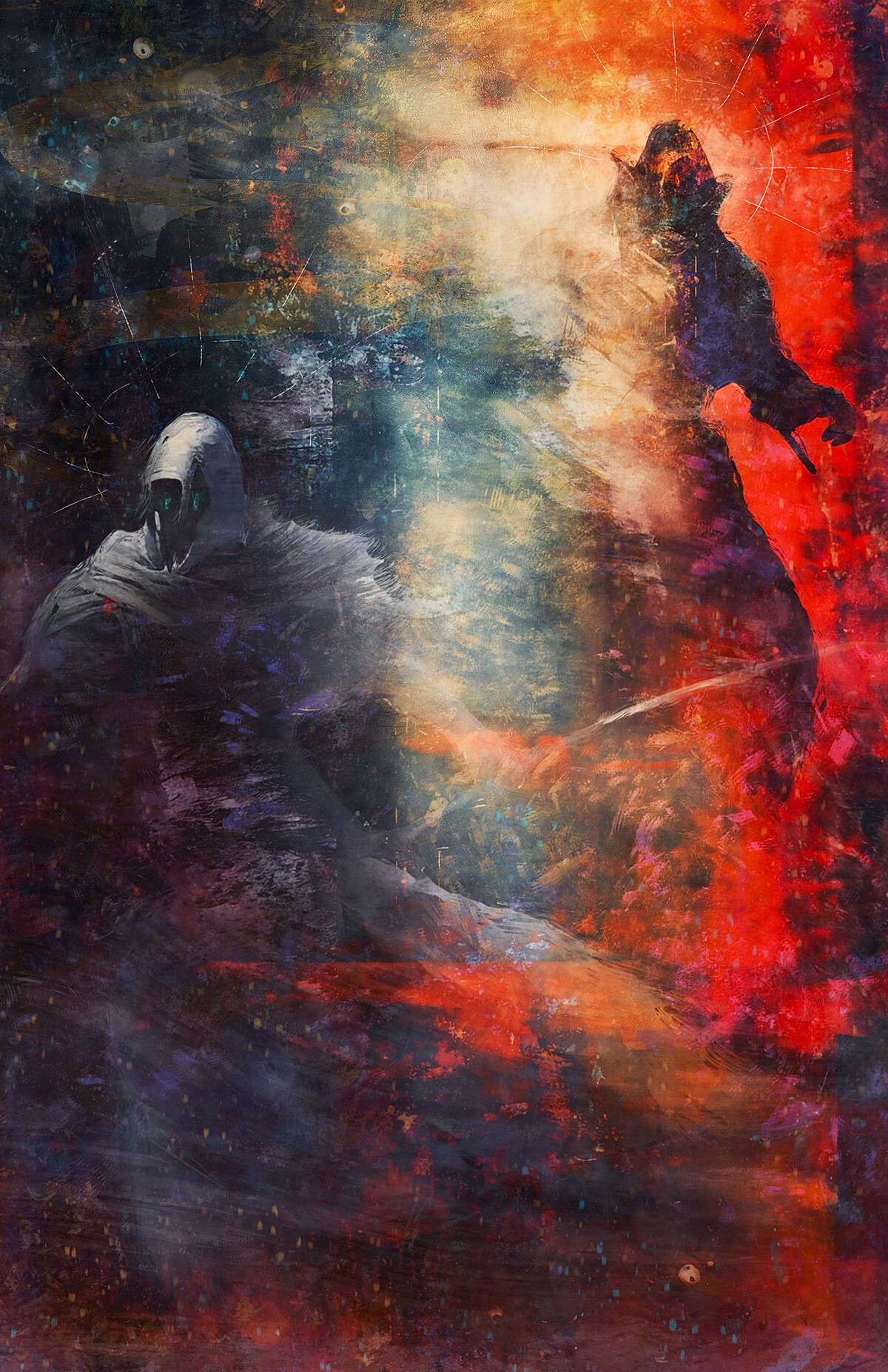 ArtStation - COSMIC SPECTRES OF LIGHT AND DARK