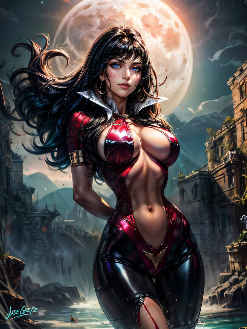 Jade Gretz - Vampirella: Wrath of the Vampire Queen by Jade Gretz