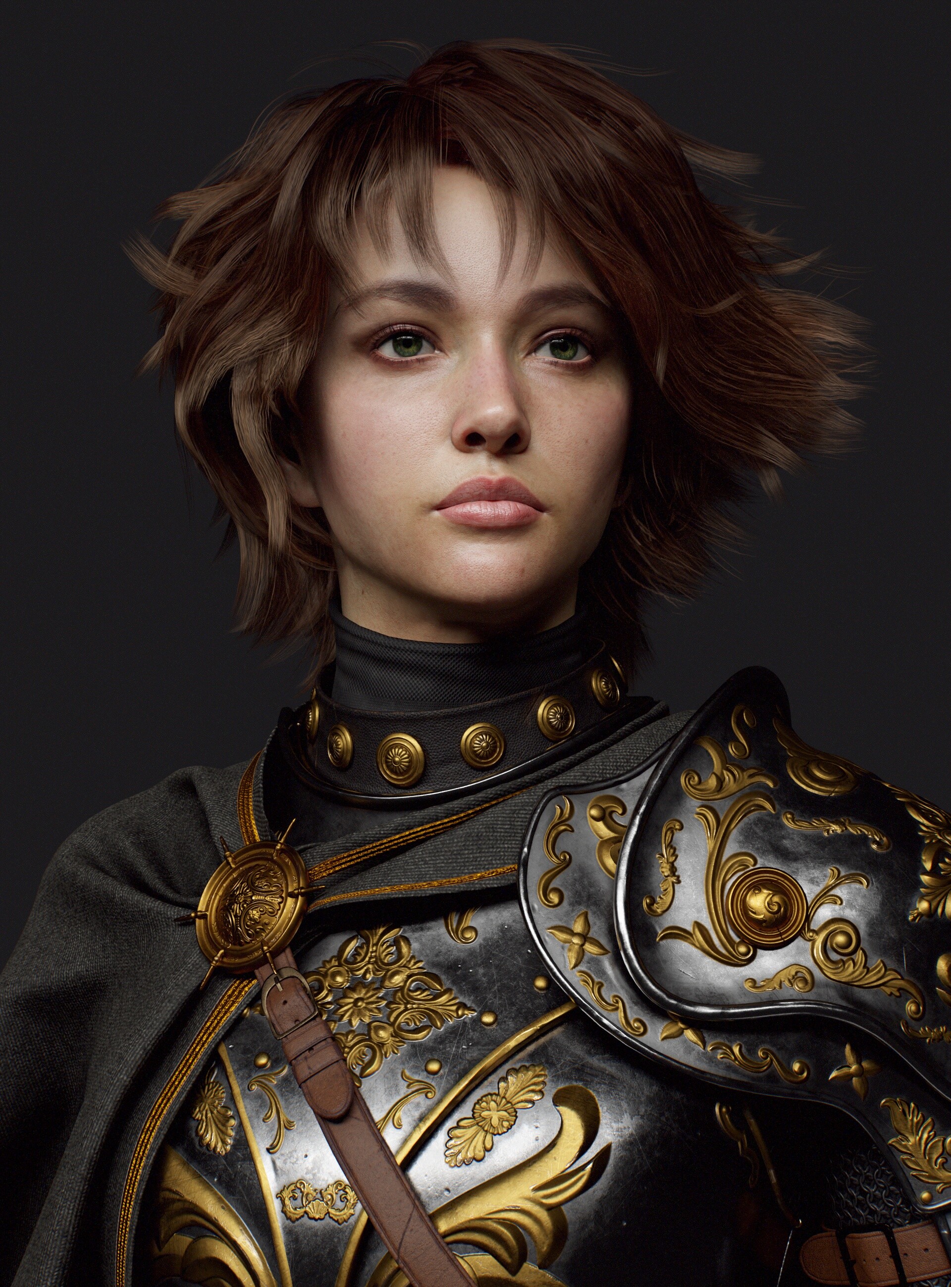 ArtStation - Female Knight