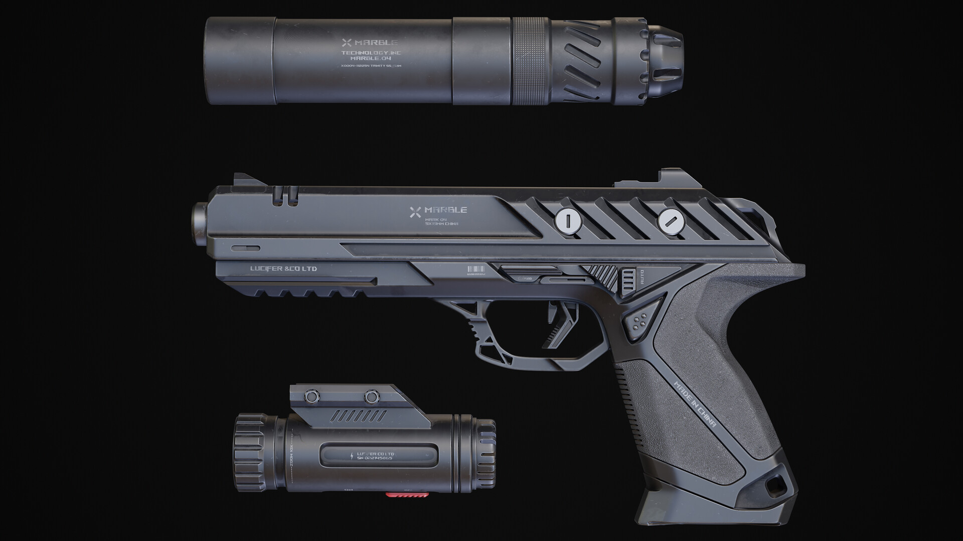 ArtStation - pistol