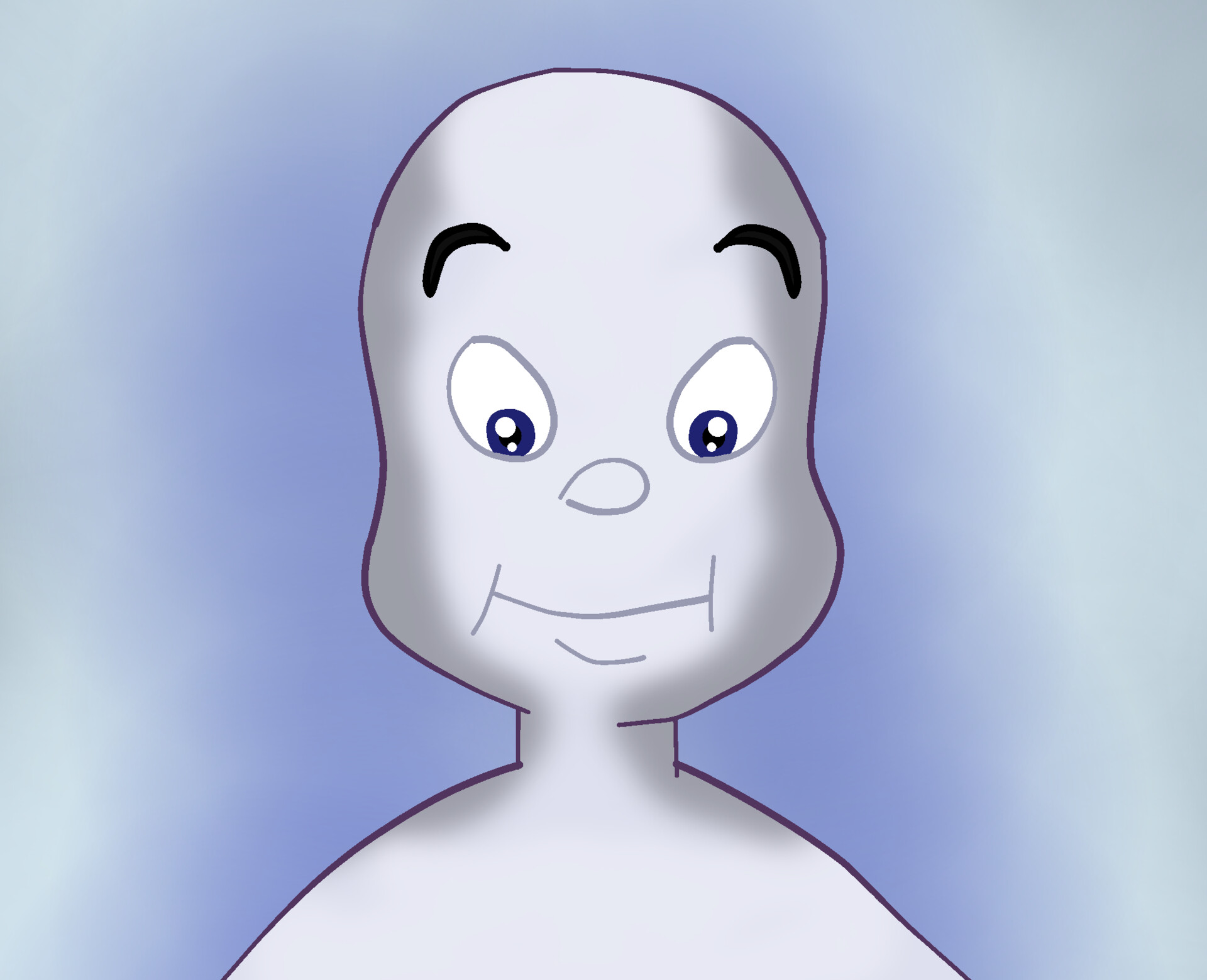 ArtStation - CASPER THE GHOST'S CLOSE UP