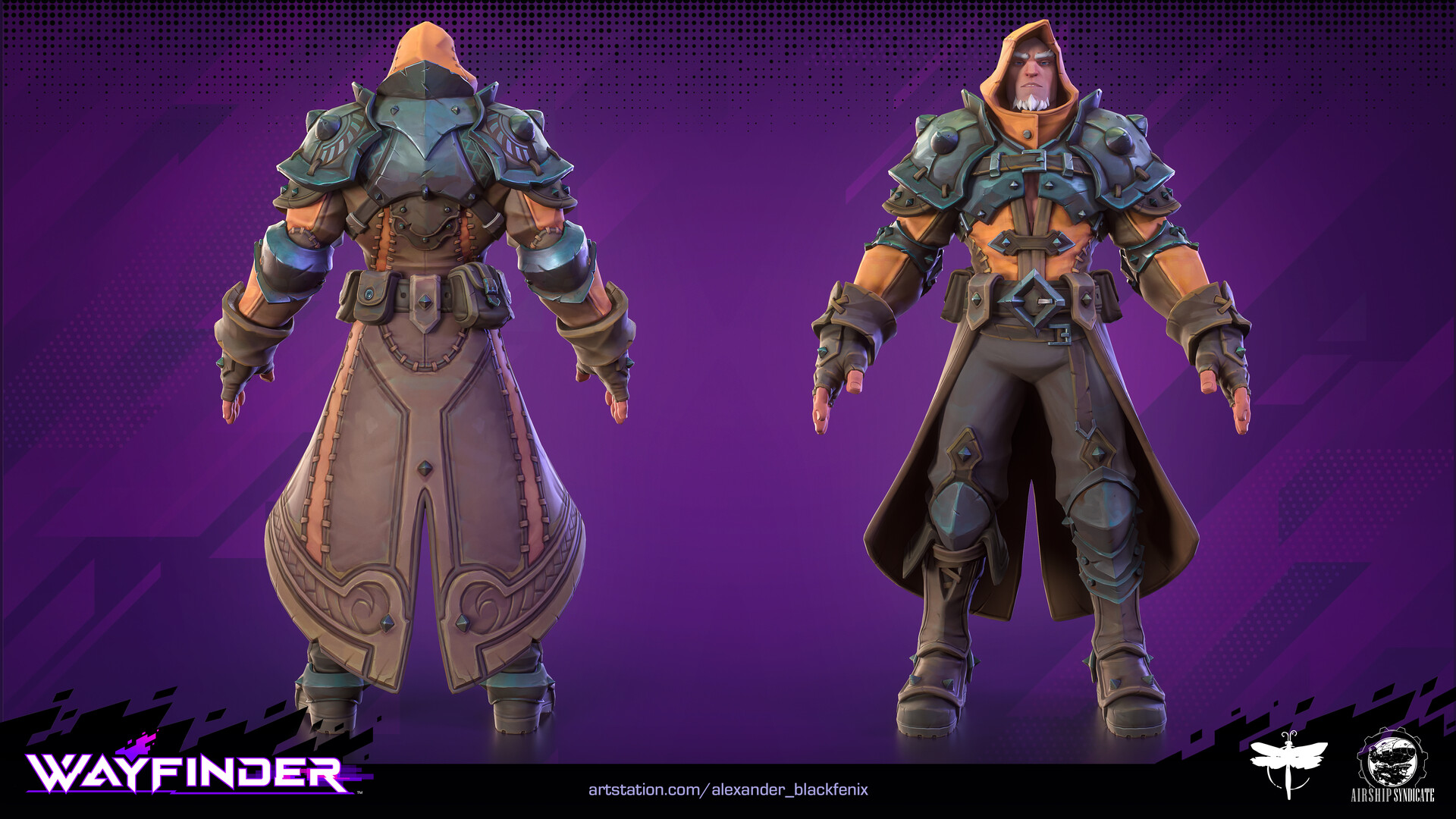 UnrealRealityStudio - Wayfinder: Human Male Warmaster Armor