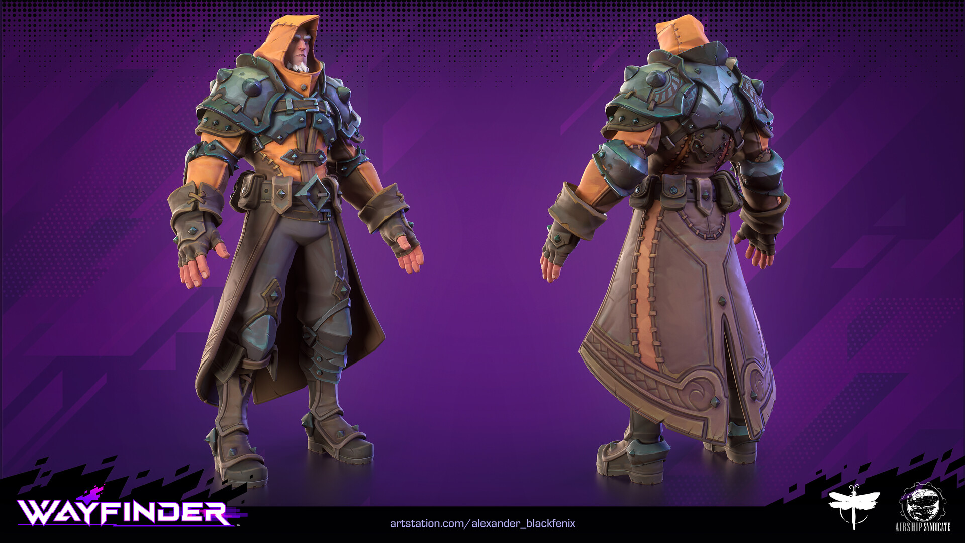 UnrealRealityStudio - Wayfinder: Human Male Warmaster Armor