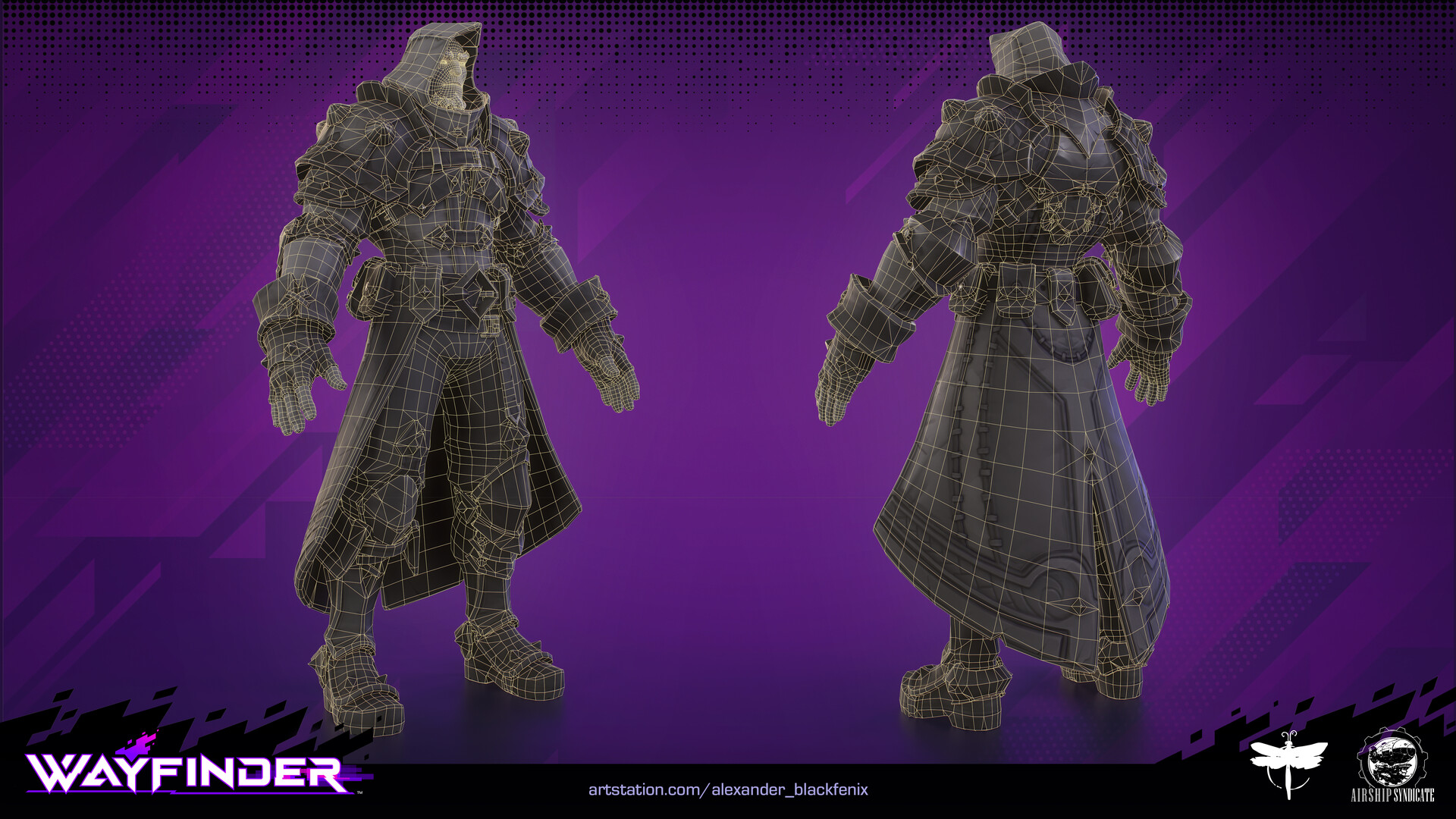 UnrealRealityStudio - Wayfinder: Human Male Warmaster Armor