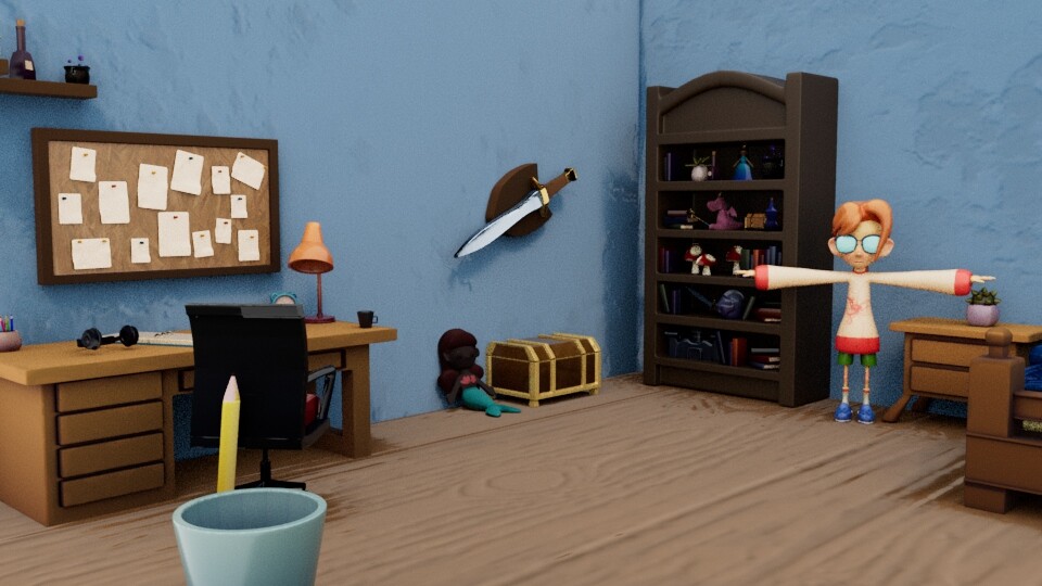 ArtStation - Inkventure: Imogen´s Room