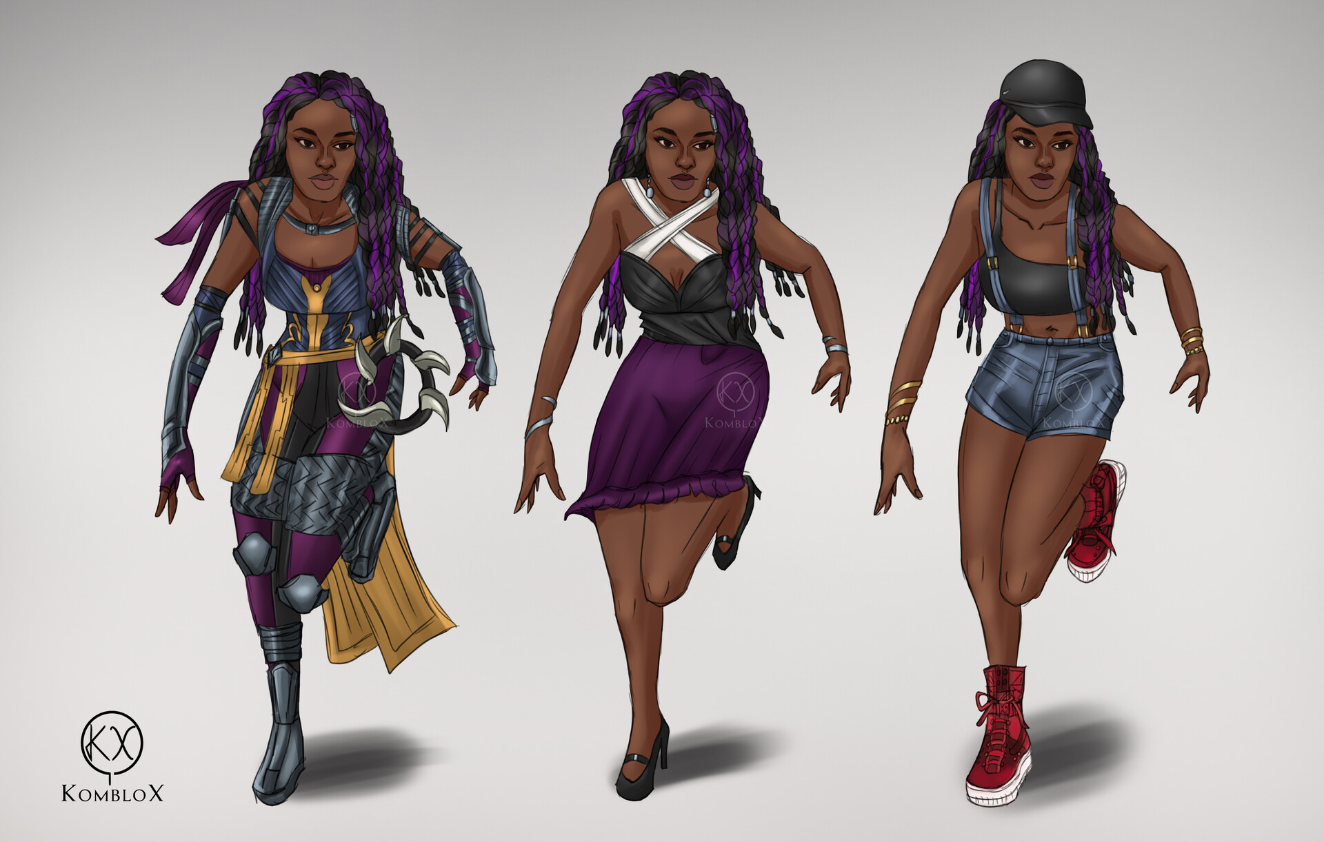 Pablo Pizarro - Character Concept Art Work: The Xaviers Brothers