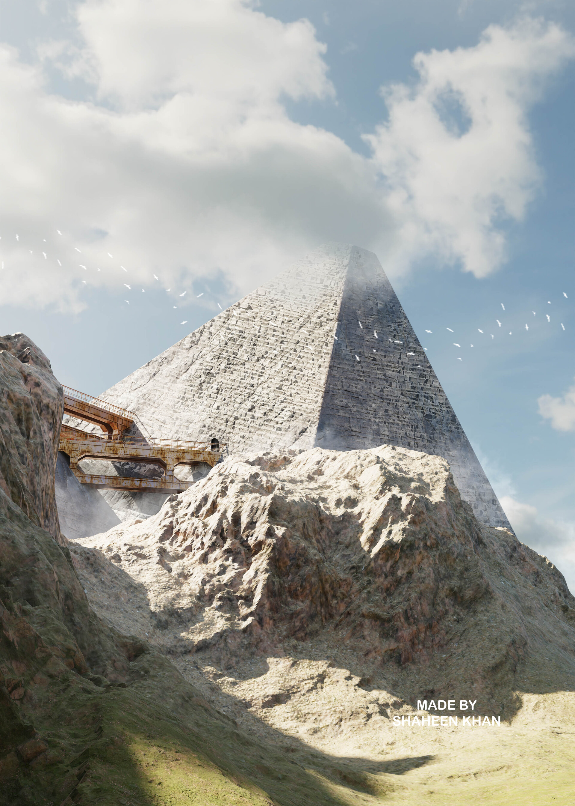 ArtStation - Sky Pyramid