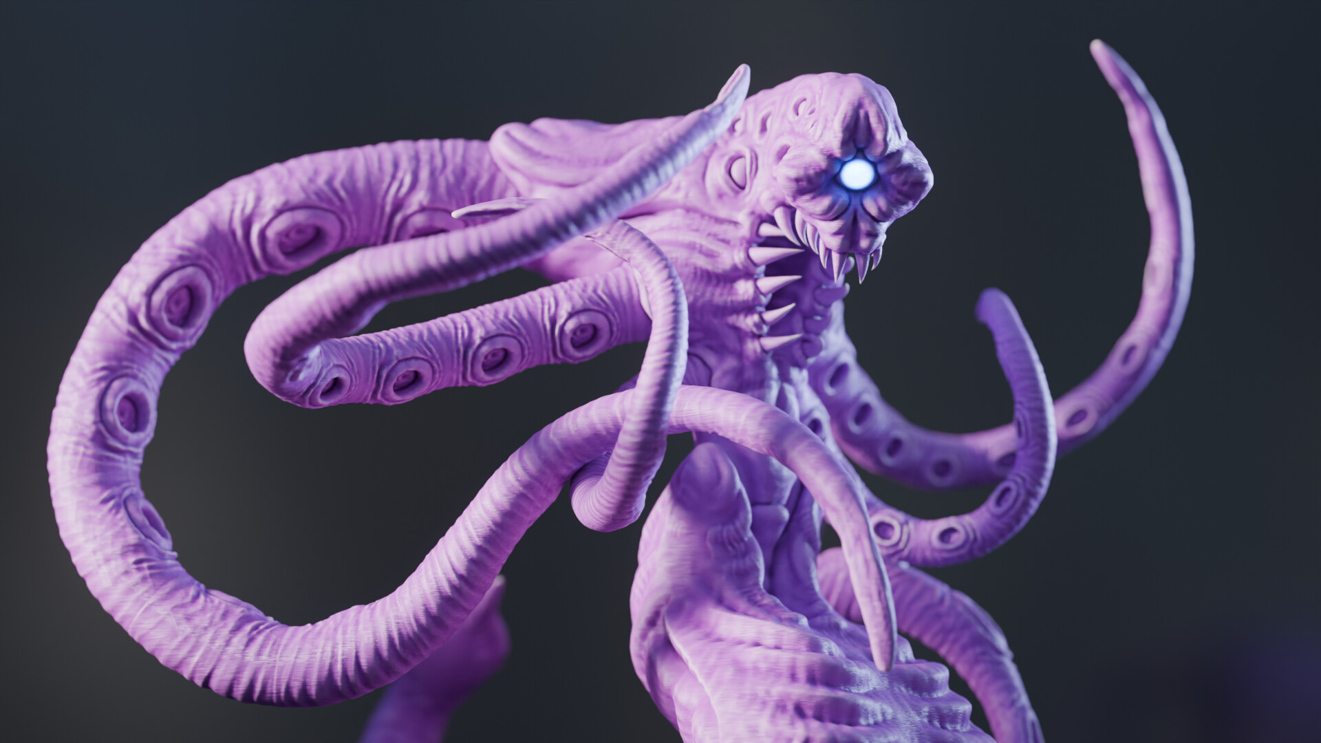 ArtStation - Squid Monster