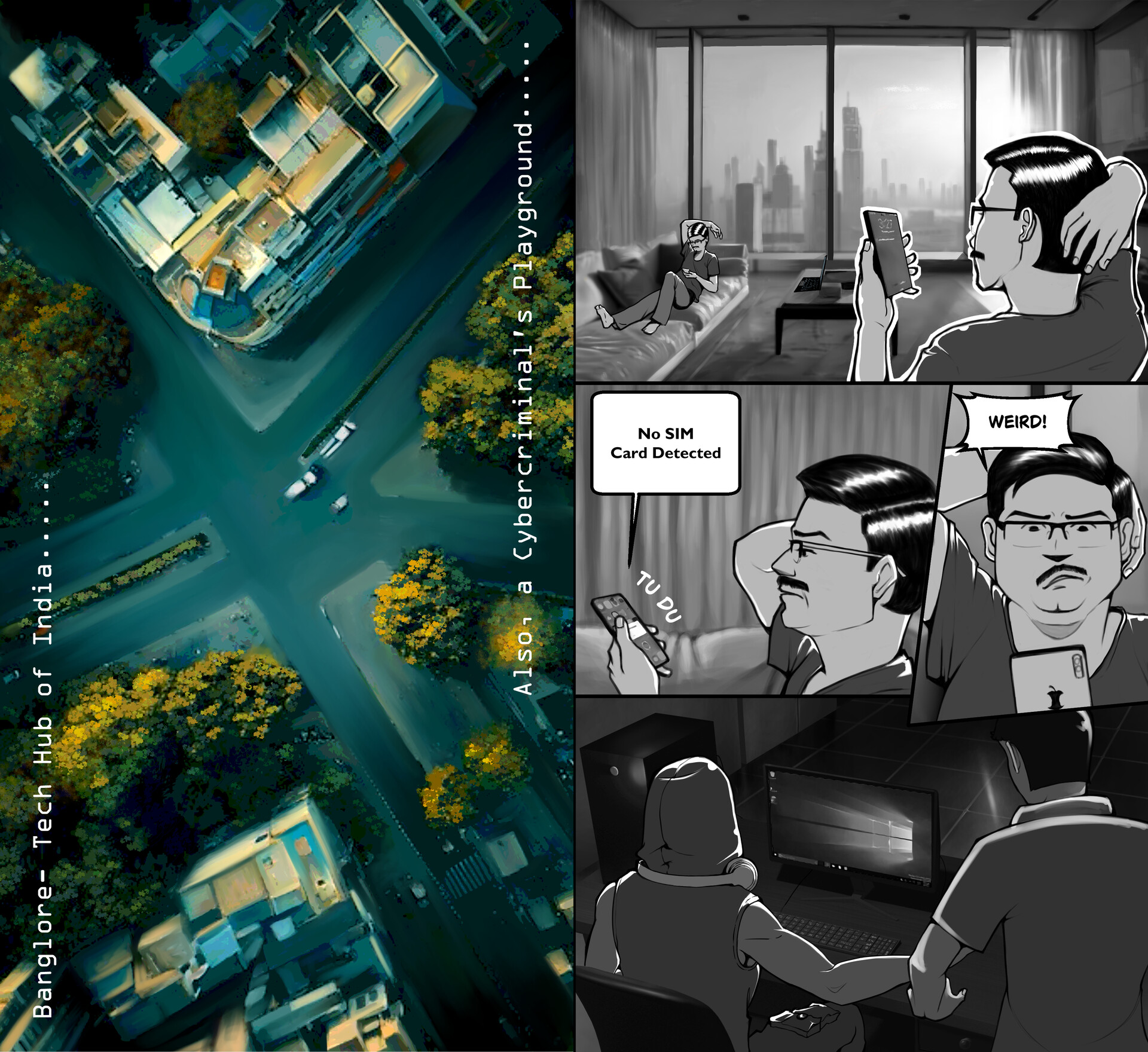 ArtStation - SIM Jackers Comic