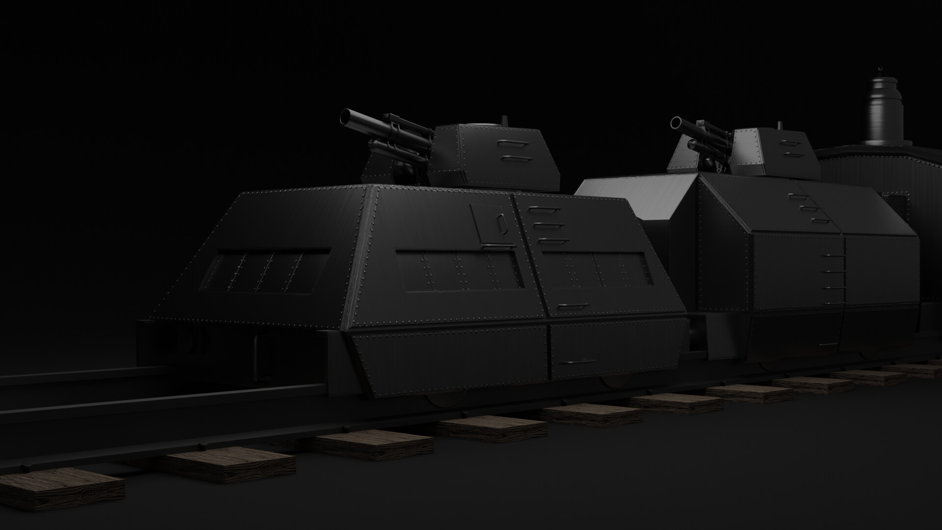 ArtStation - AOT anti-titan armored train