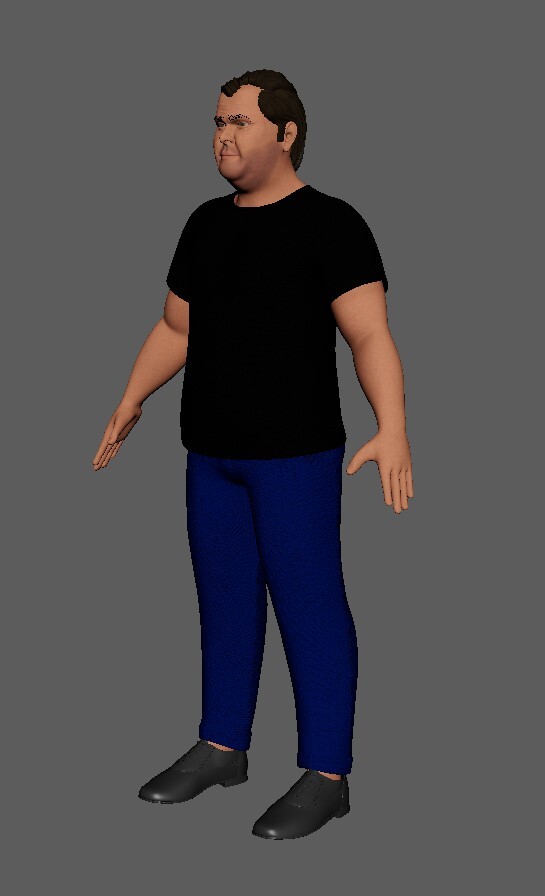ArtStation - Stylized 3D Male Character for Animation | Game ...