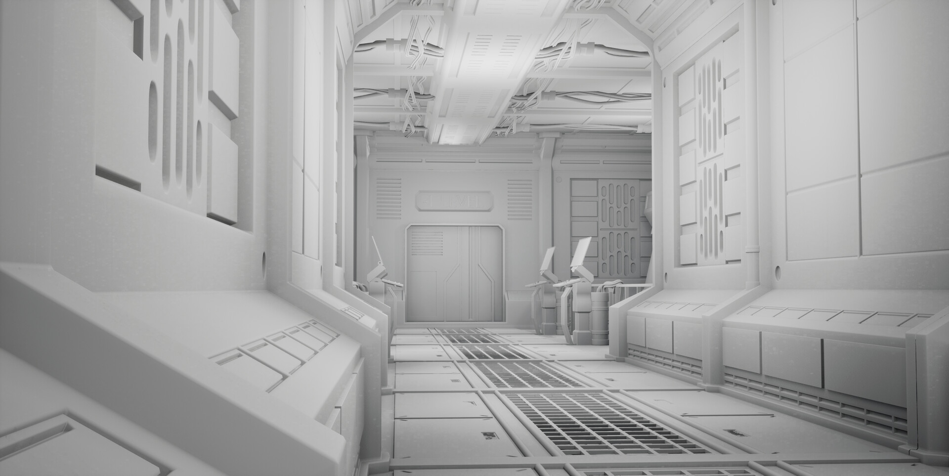 ArtStation - Sci-fi - Generator Room