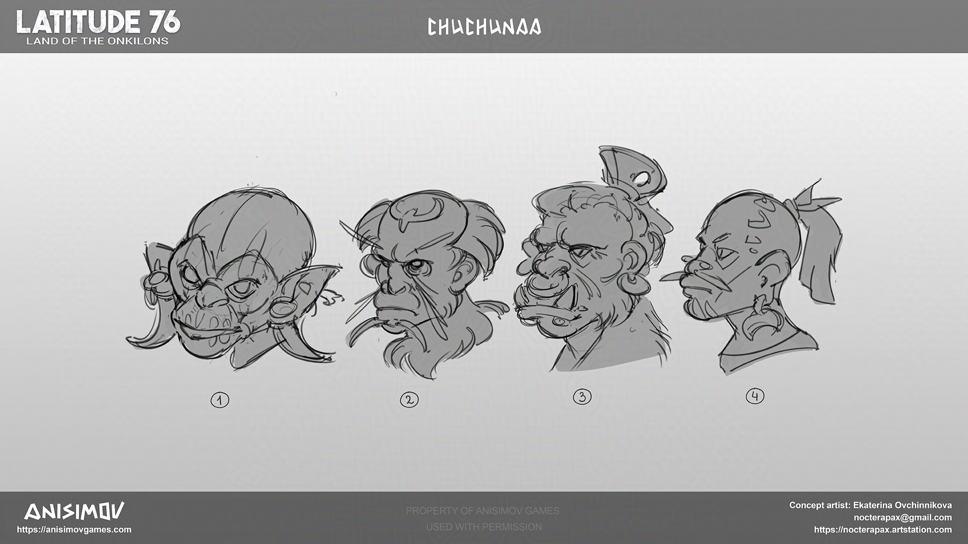 Nocte Rapax - Chuchunaa Classes Character Design - Latitude 76: Land of ...