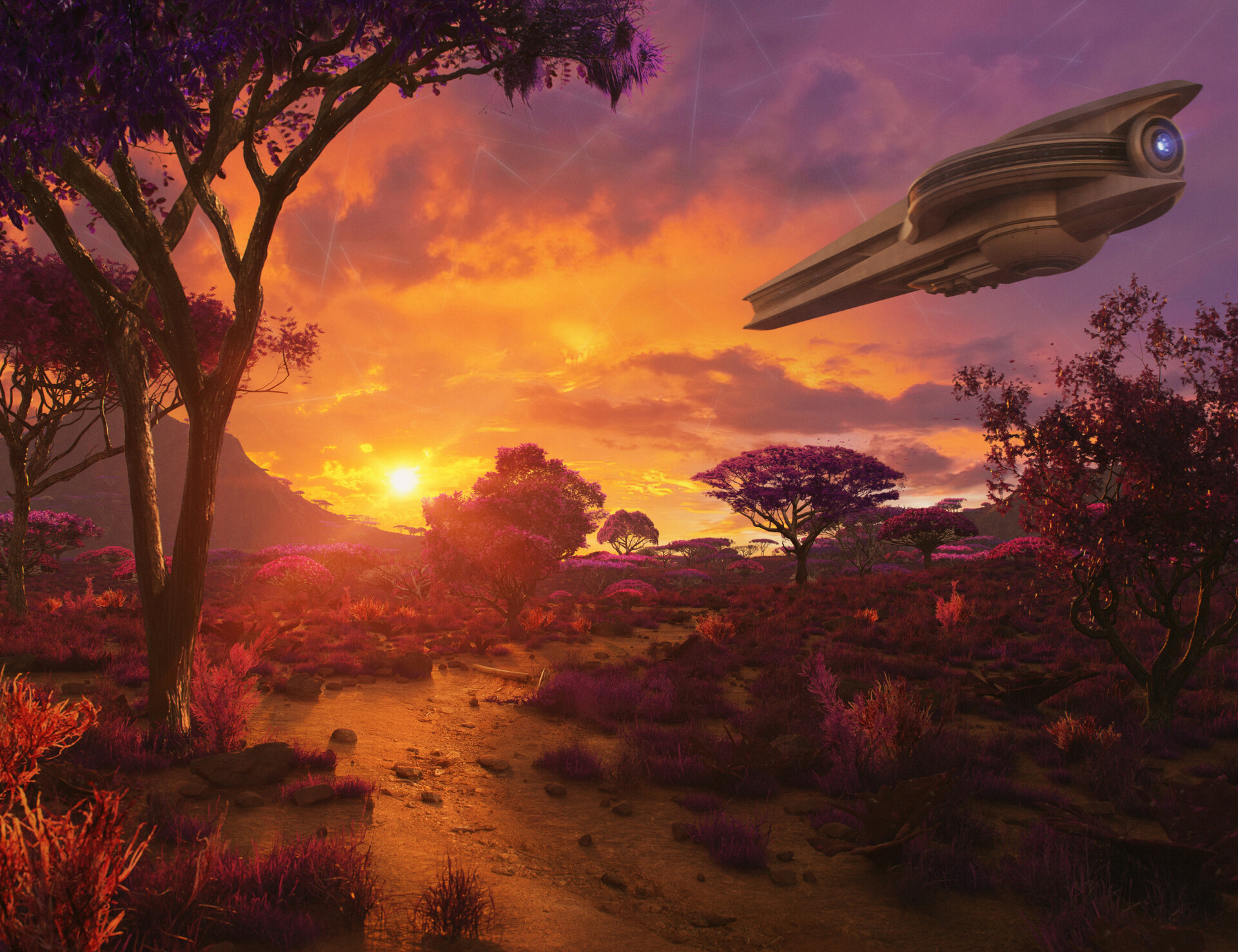 ArtStation - Death's End Illustration