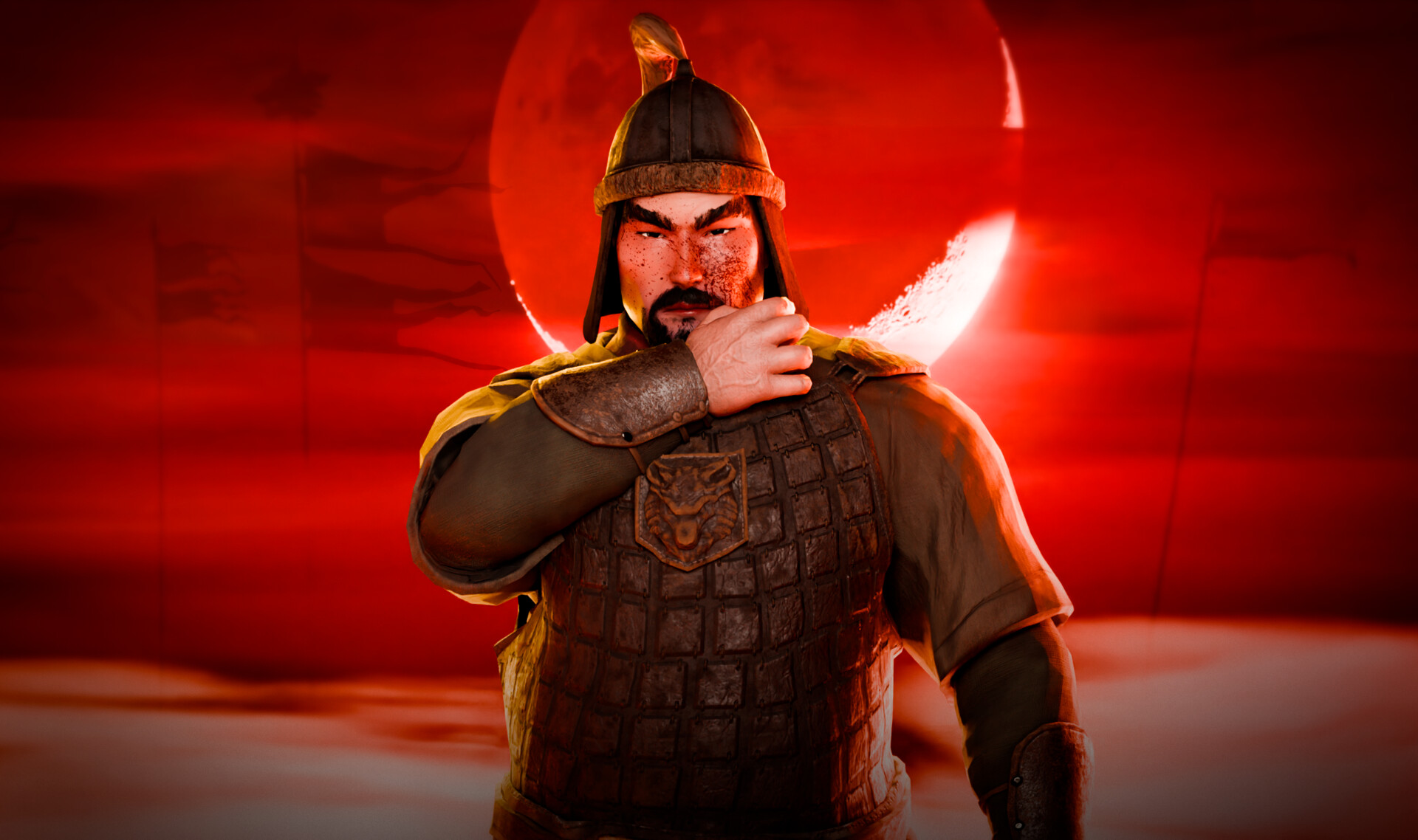 ArtStation - Chinggis Khan – Real-time Character