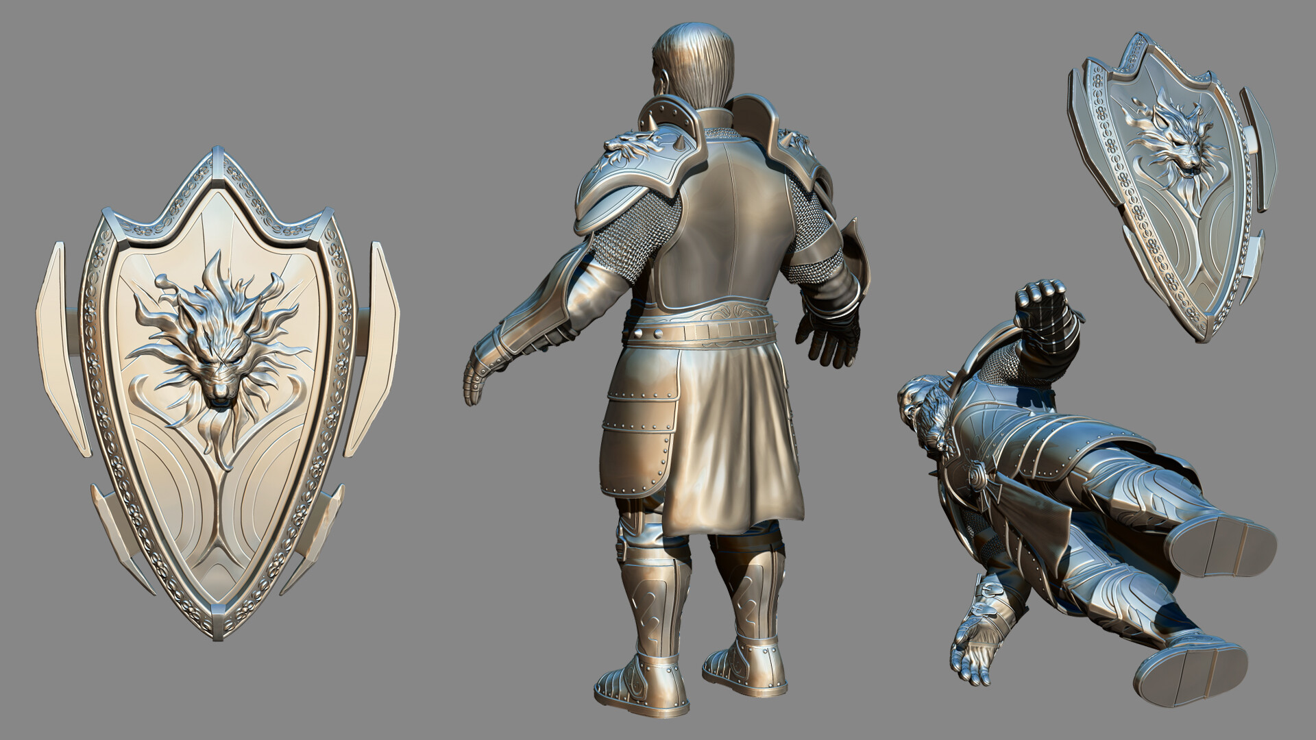 Adam Skowronski - Dwarf - 3D model