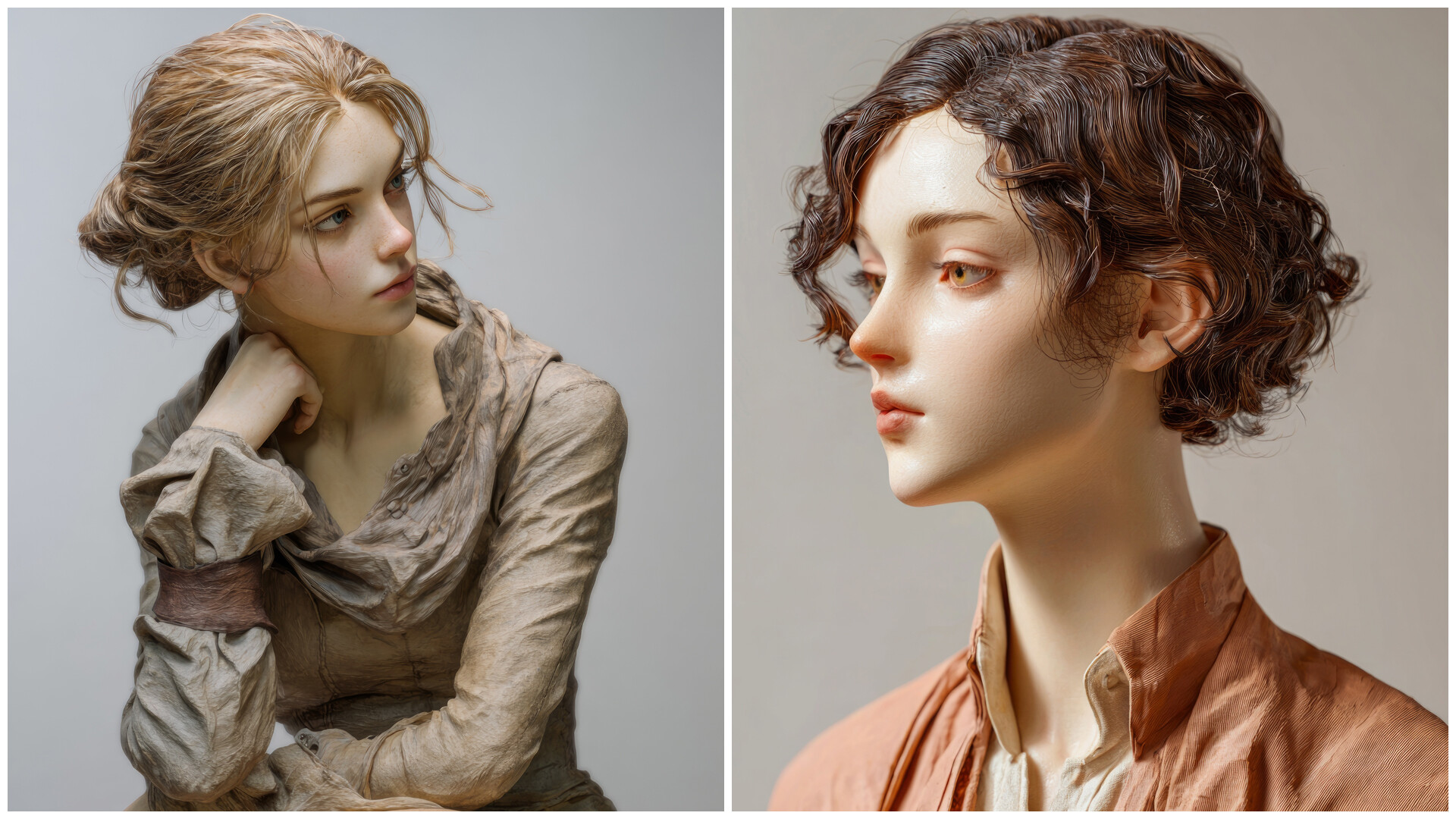 Isabelle ¥¥ - 500 ITALIAN GRACE – REALISTIC FEMALE SCULPTURE