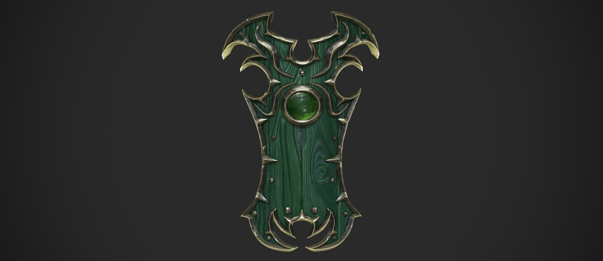 ArtStation - Stylized Magic shield. Hand painted.
