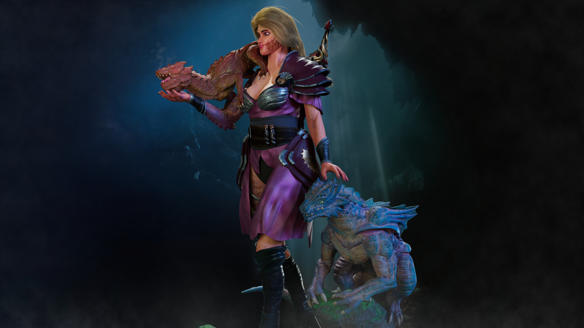 ArtStation - Dragon Whisperer - Echoes of Caer Aurelia