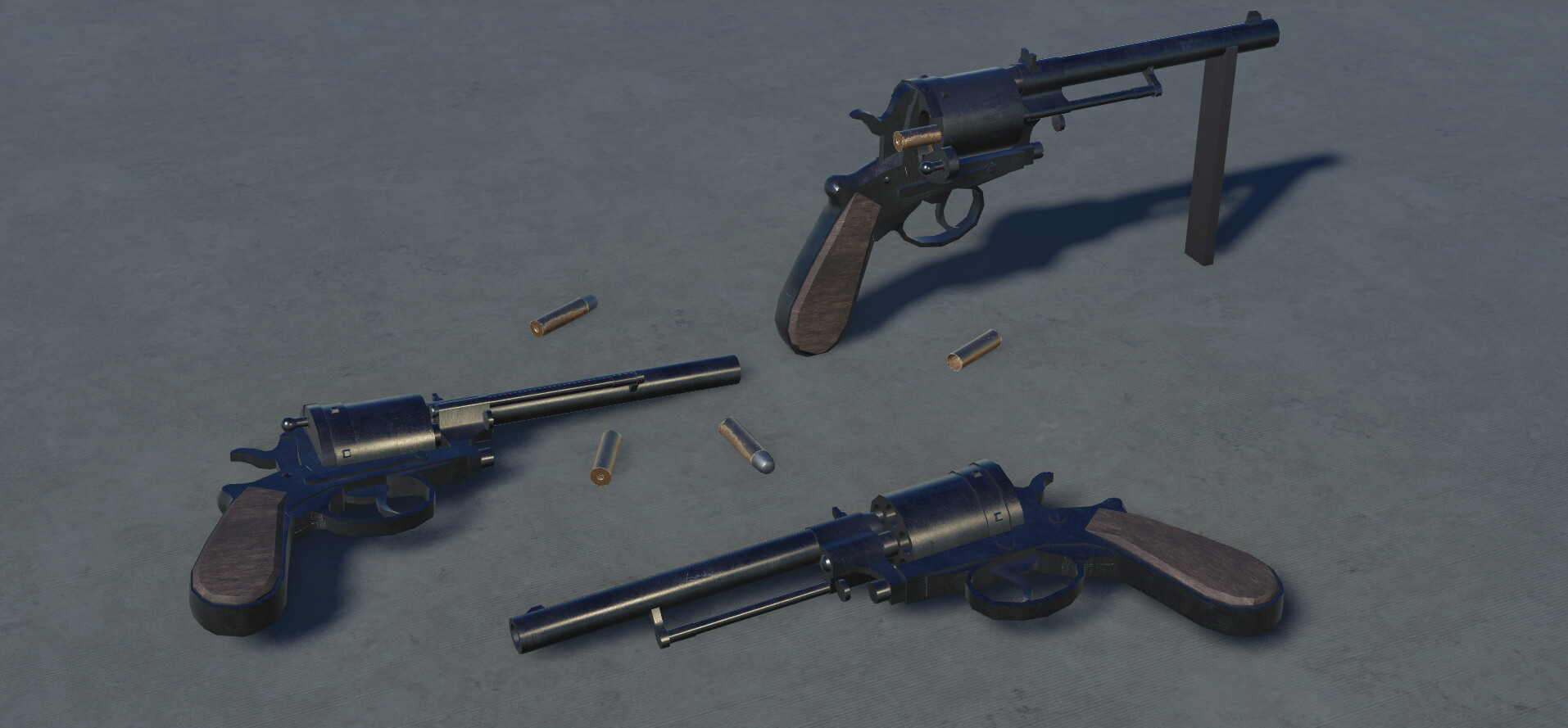 ArtStation - Gasser 1870 Revolver (Roblox)