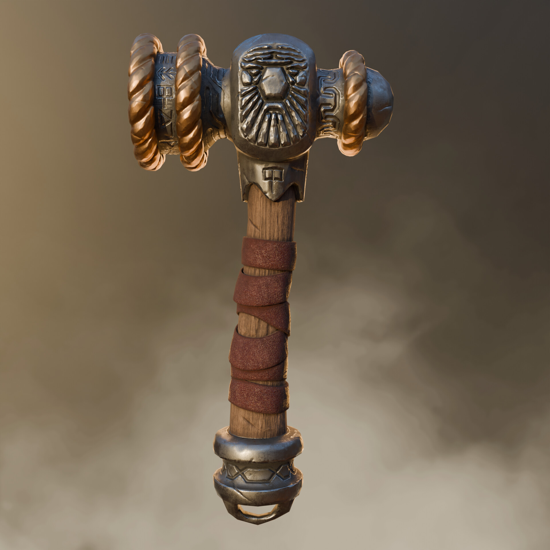 ArtStation - Dwarf Hammer