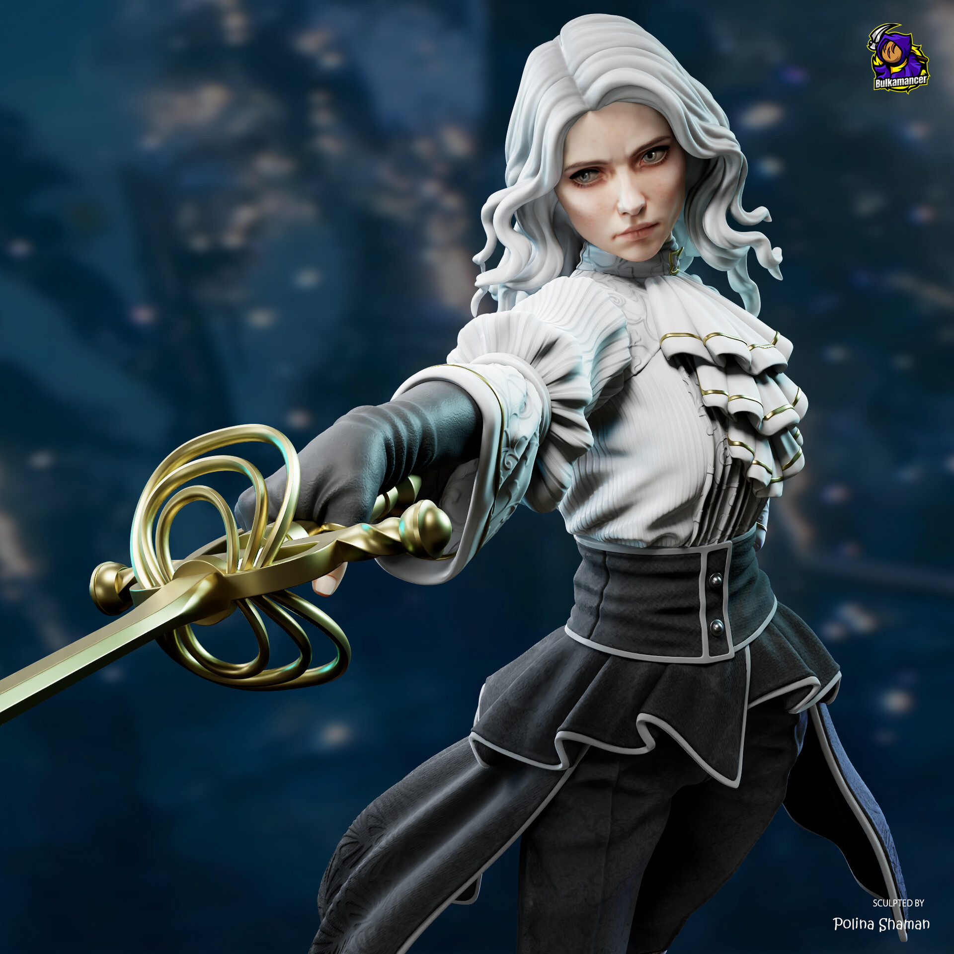 ArtStation - Real Maelle (Clair Obscur: Expedition 33) Fanart