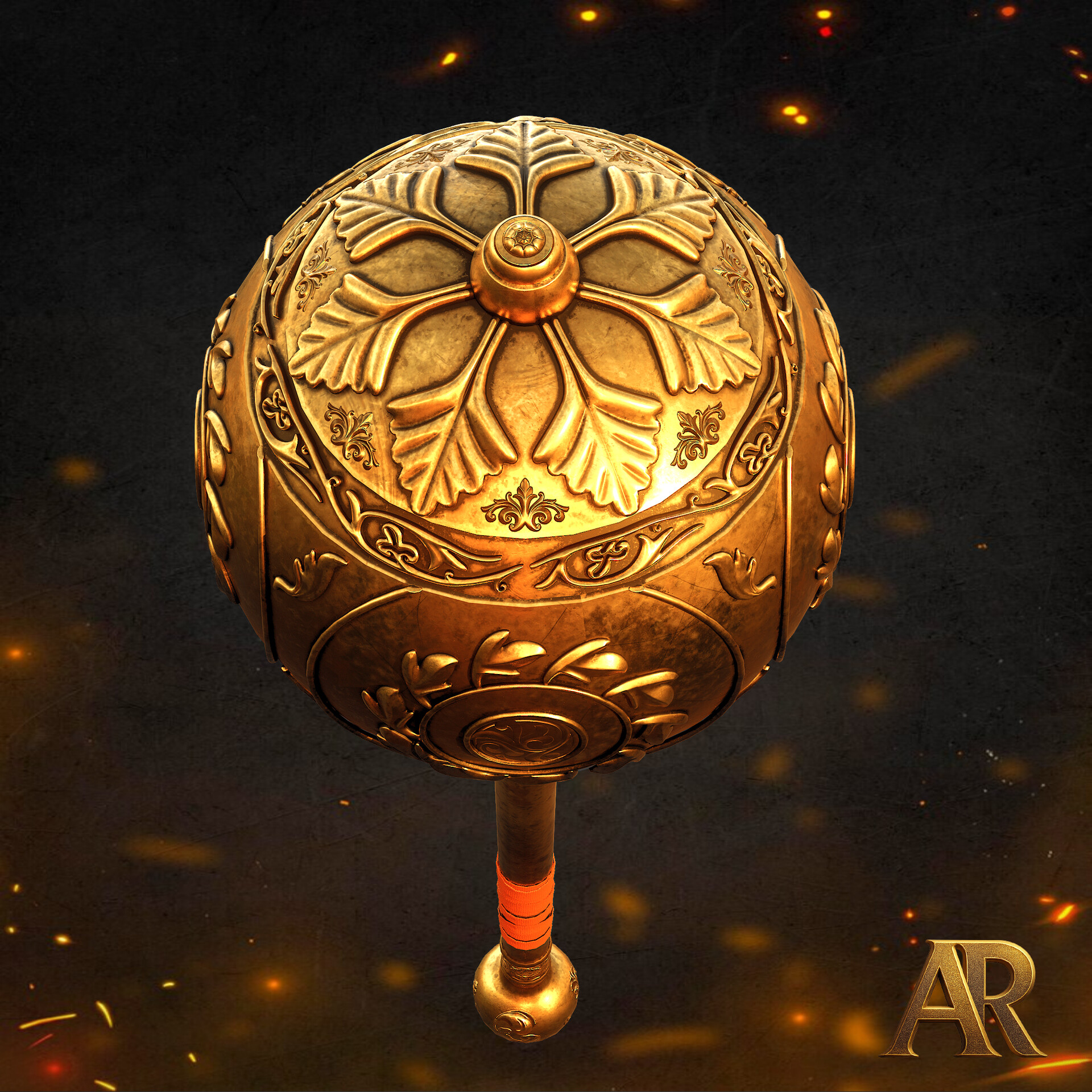 ArtStation - Lord Hanuman Gada