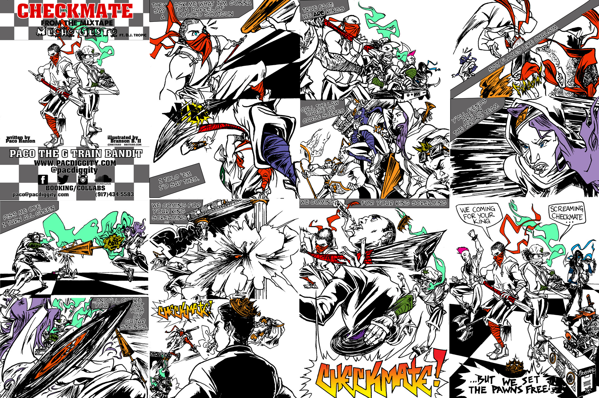 ArtStation - Checkmate Comic