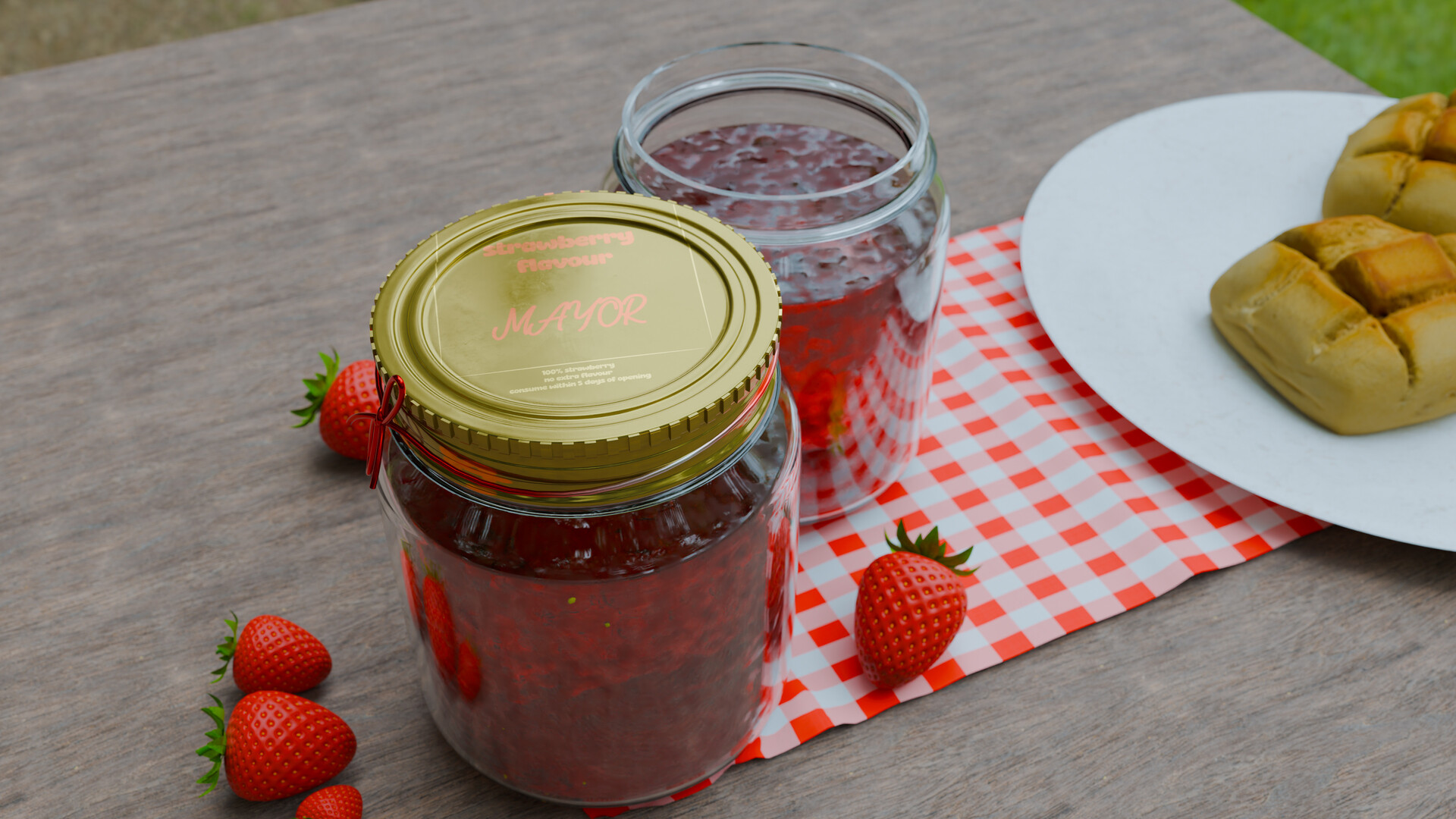 ArtStation - Strawberry jam