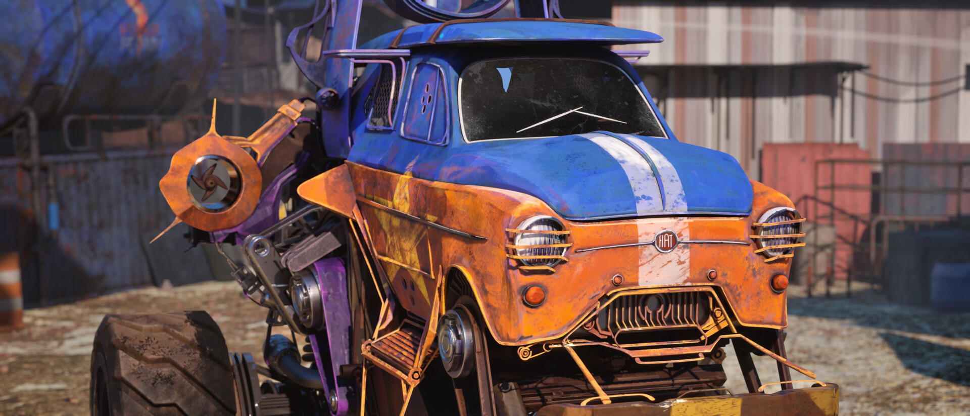 Harsh Blue - HarshBlue- Cerol Xiao Jin - Big Off-Road Car - Concept by ...