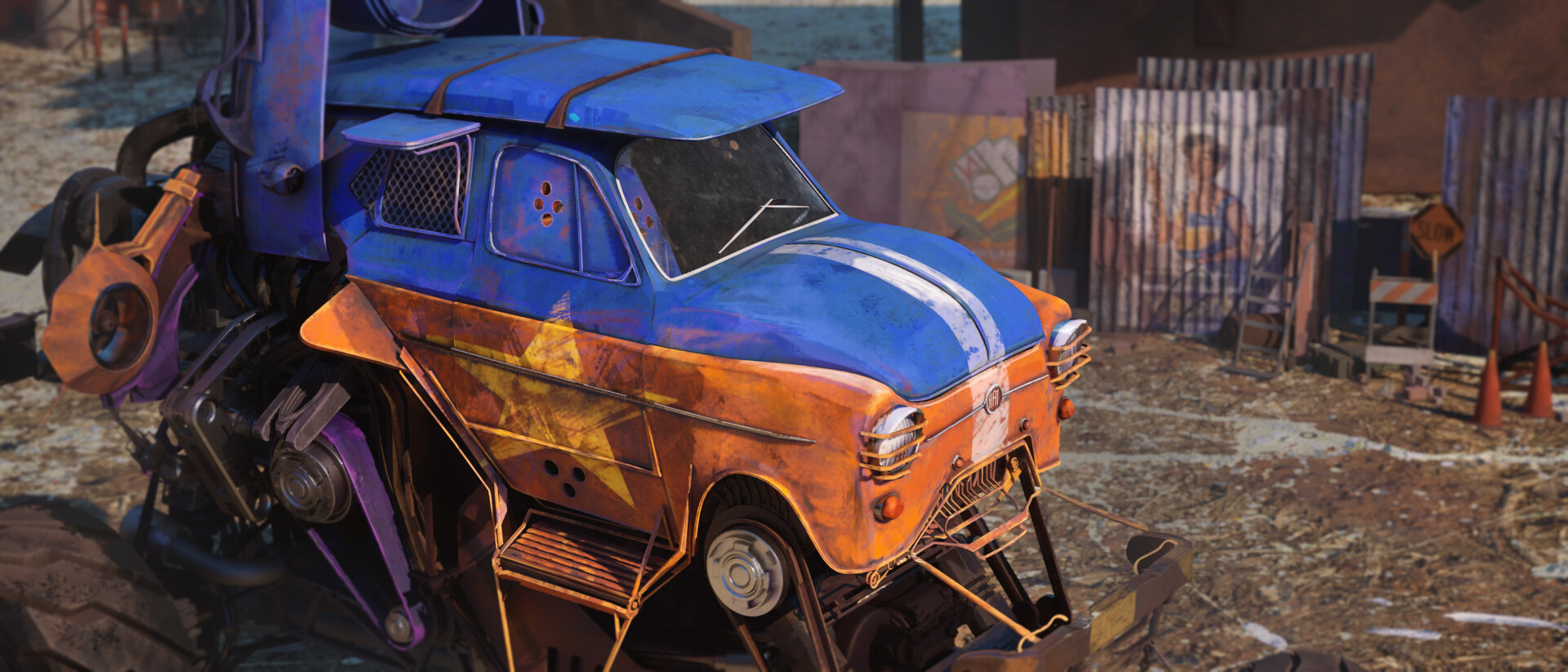 Harsh Blue - HarshBlue- Cerol Xiao Jin - Big Off-Road Car - Concept by ...