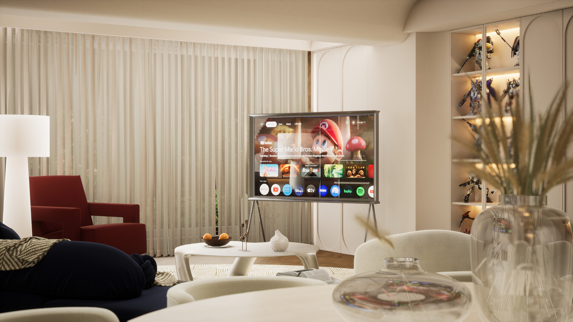 Allen Mathew - Archviz - Modern Living space