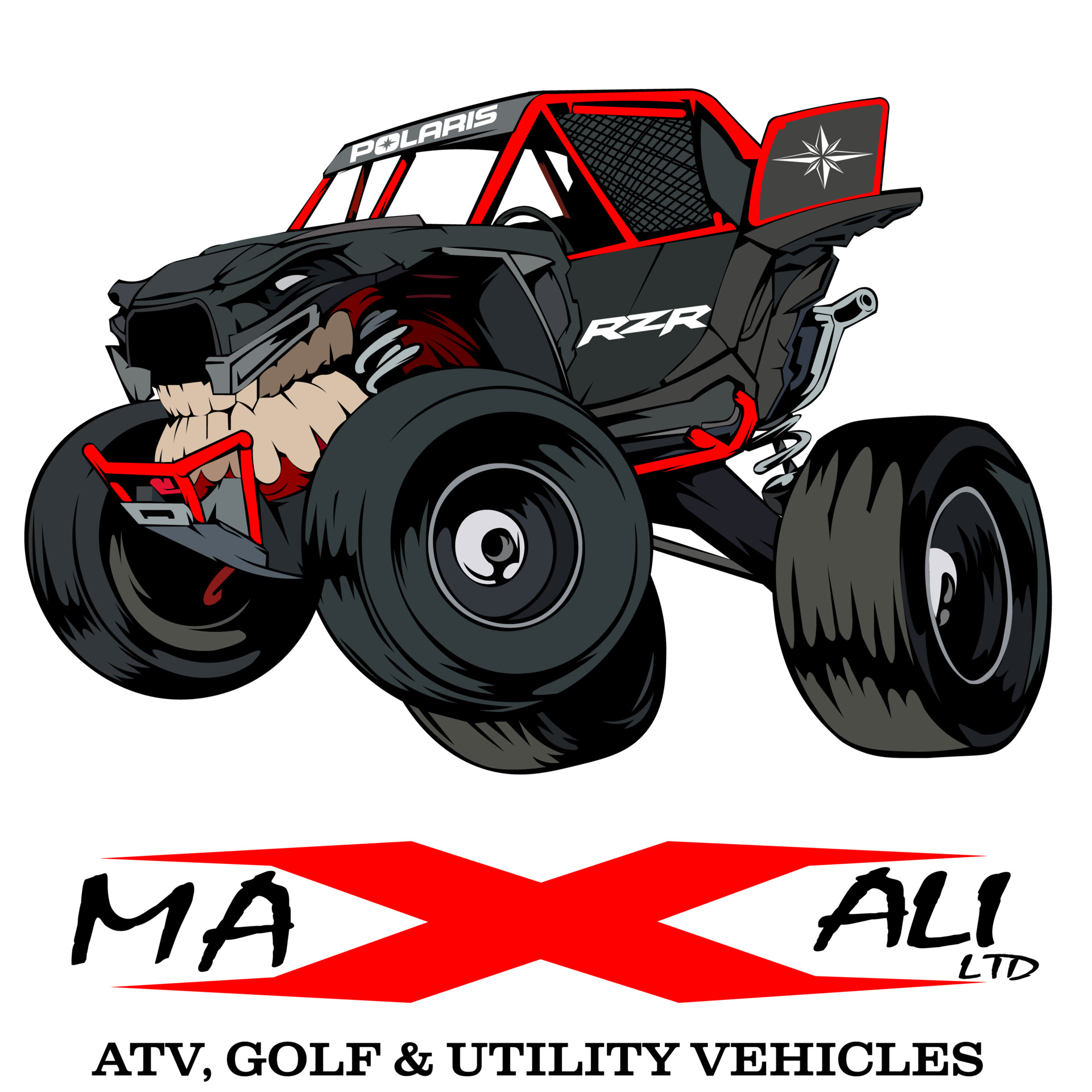 ArtStation - Maxali Ltd – Polaris RZR Mascot Logo