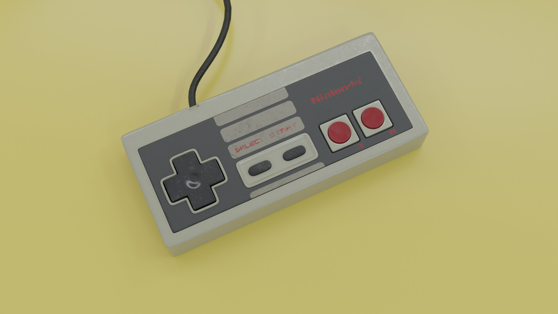 ArtStation - NES Controller